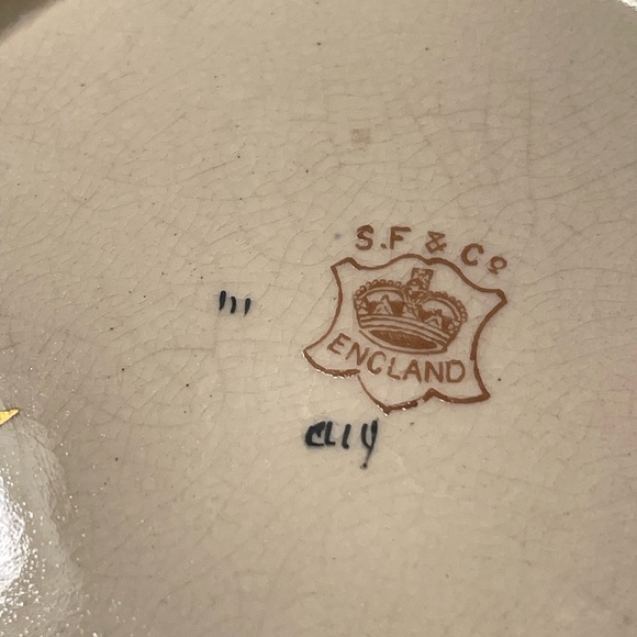 Vintage | Accents | Antique Simon Fielding Co English Silver Trimmed ...